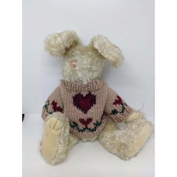 Toys | Boyds Bunny Jointed Posable Stuffed Animal Plush 8 | Poshmark